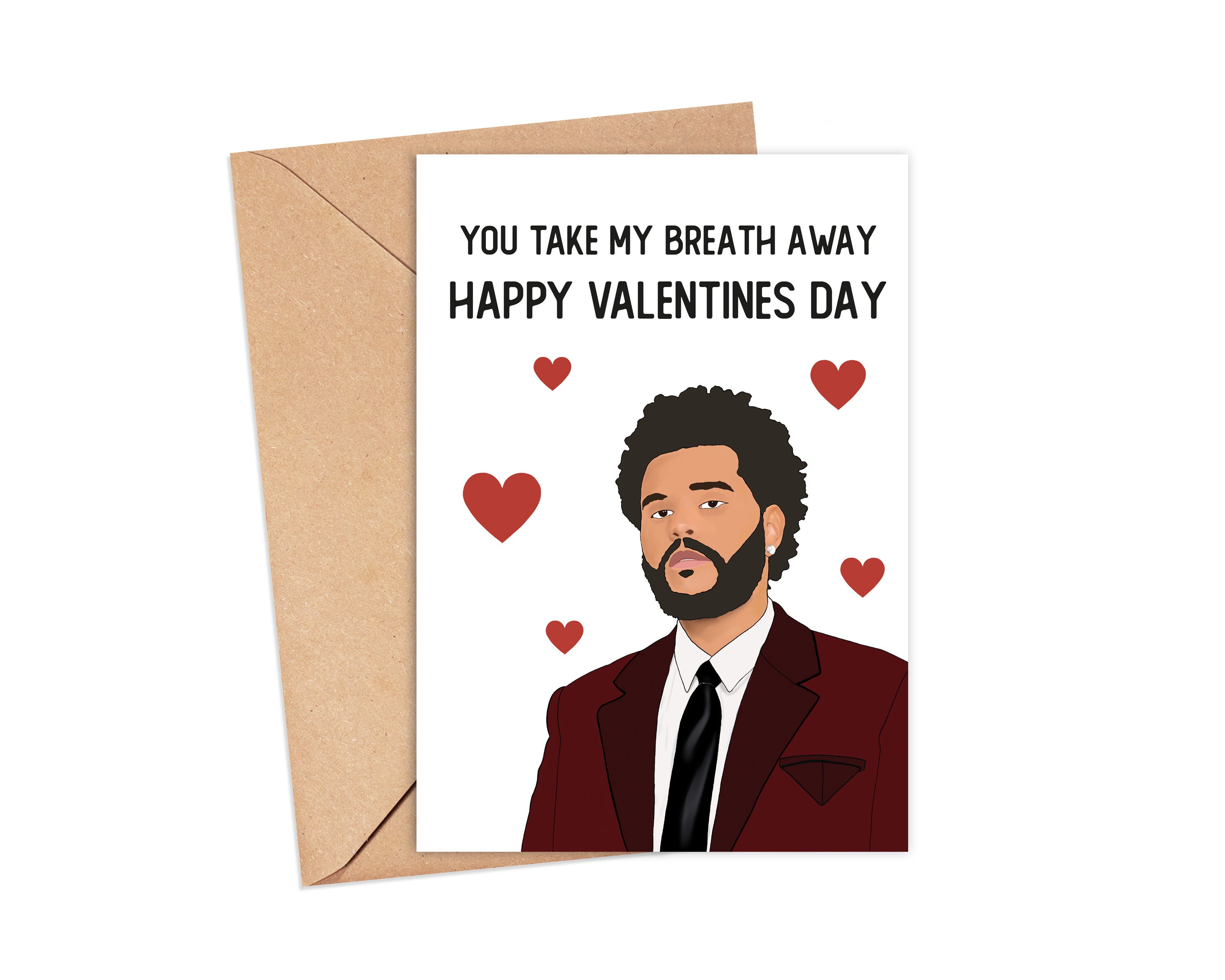 The Weeknd Valentines Card - Printable Cards