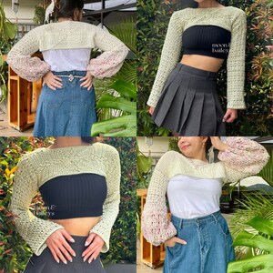 RAINE Shrug & Sweater Crochet Pattern: Made-to-measure (PDF Pattern) - Etsy