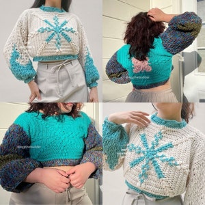 RAINE Shrug & Sweater Crochet Pattern: Made-to-measure (PDF Pattern) - Etsy