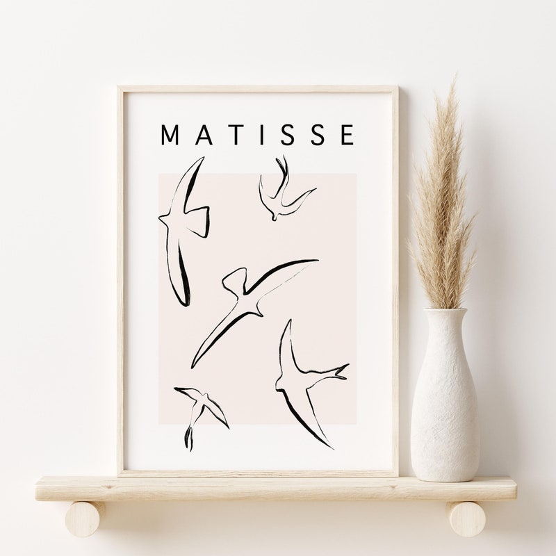 Matisse Birds Print - Etsy