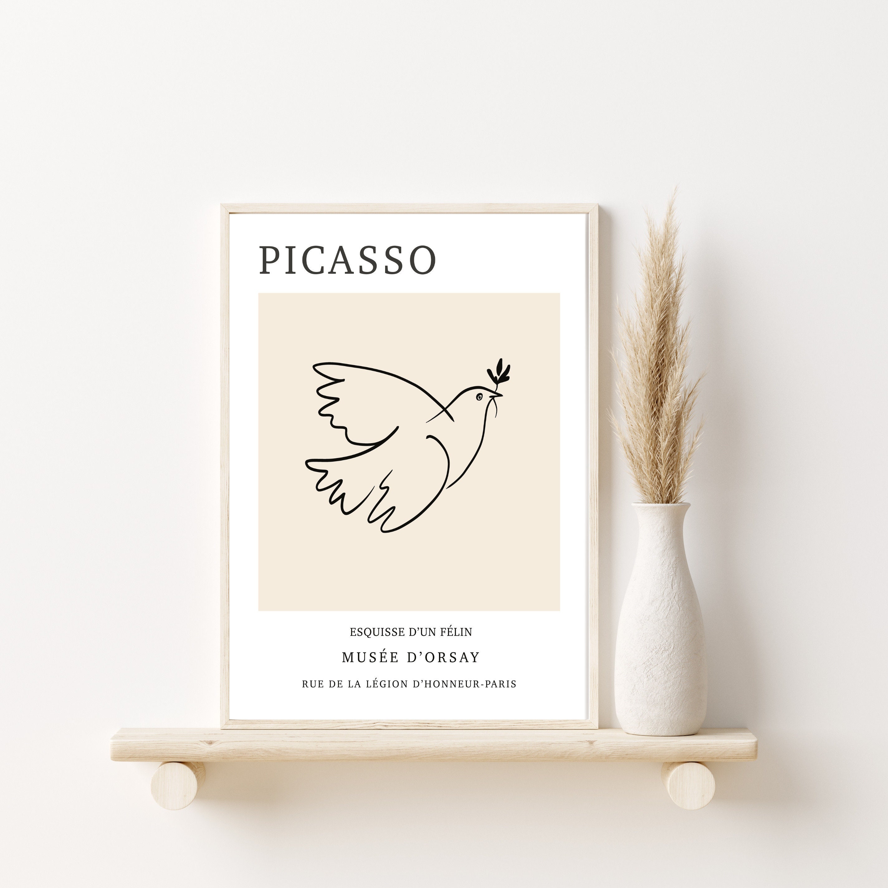 Tríptico Arte Mural, Picasso Arte Mural, Set Of 3 Print, Grabados Museo ...