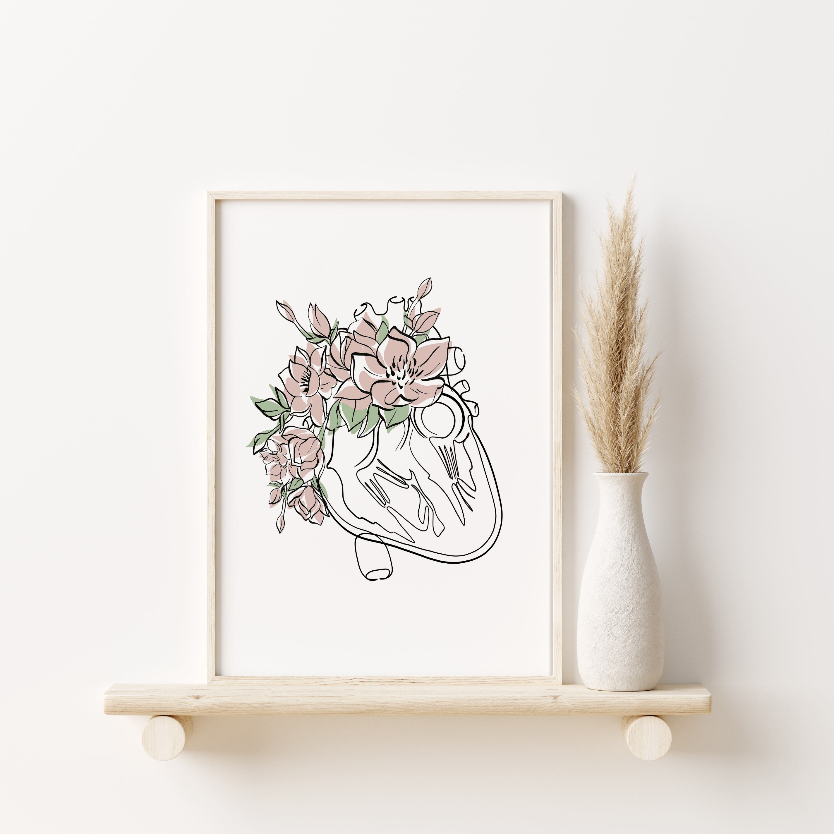 Anatomy Wall Art Set Medical Art Prints Heart Brain Poster - Etsy