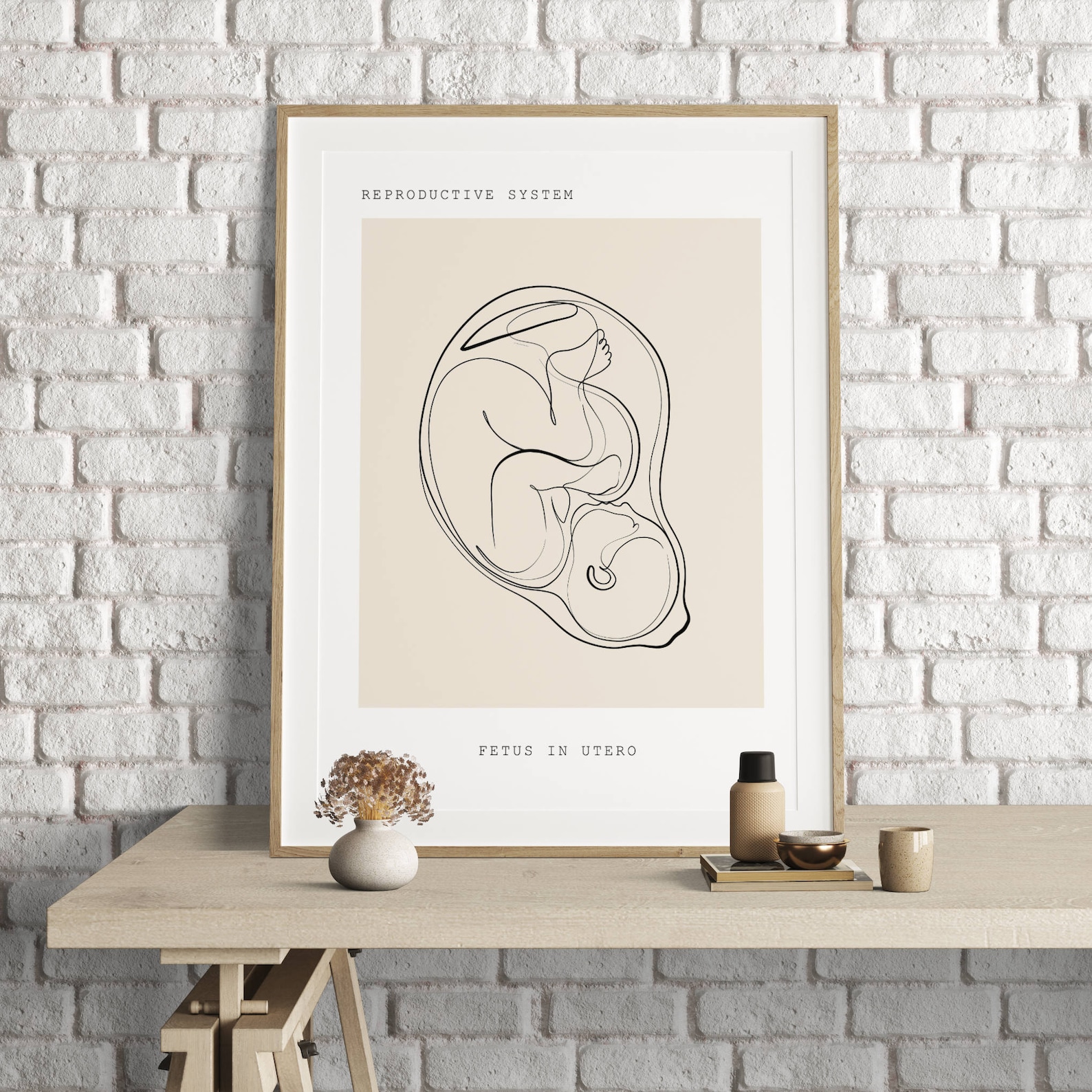 Fetal Anatomy Pregnancy Anatomy Wall Art Reproductive Art - Etsy