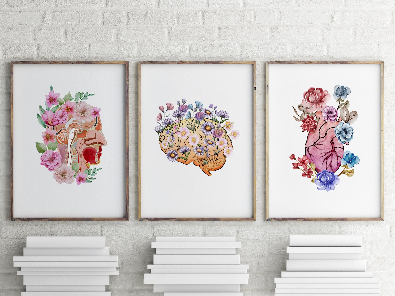 Anatomy Wall Art Set, Medical Poster, Anatomy Print Set, Medical Art ...