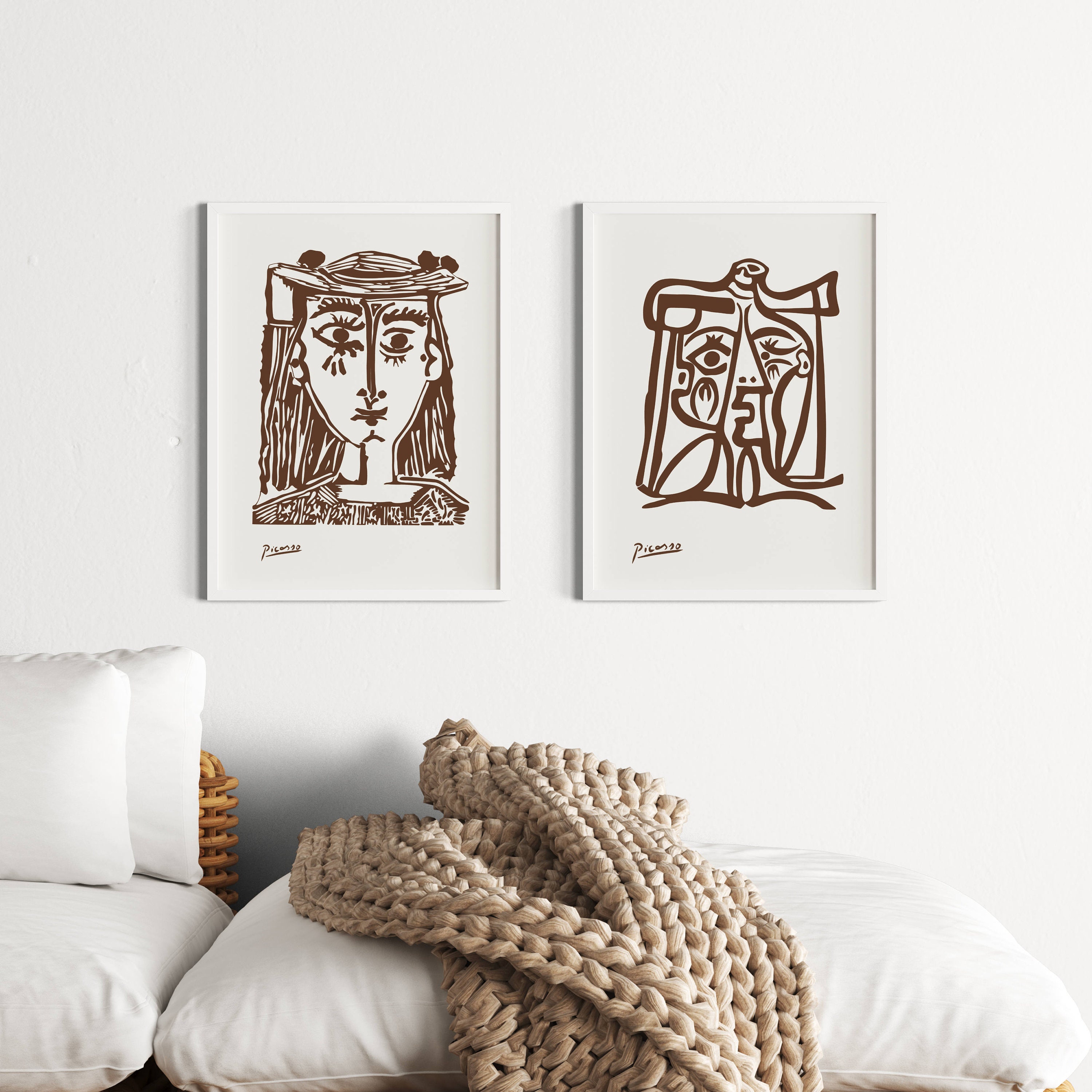 Picasso Gallery Wall Art Set Picasso Print Exhibition Poster Picasso