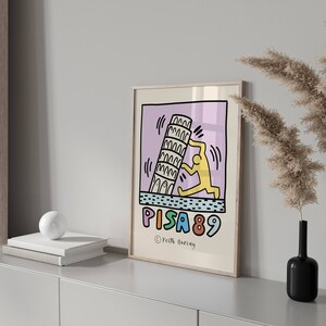 Set of 6 Keith Haring Prints, Keith Haring Poster, Pop Art Poster ...