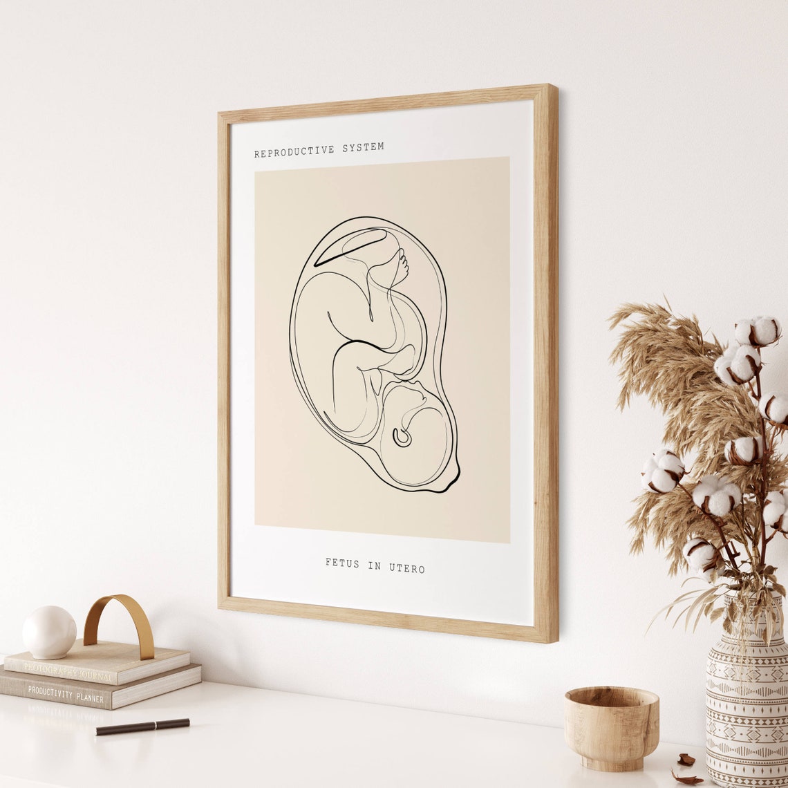 Fetal Anatomy Pregnancy Anatomy Wall Art Reproductive Art - Etsy