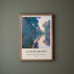 Monet Gallery Wall Set, Claude Monet Poster Set, Vintage Print Set of 3 ...