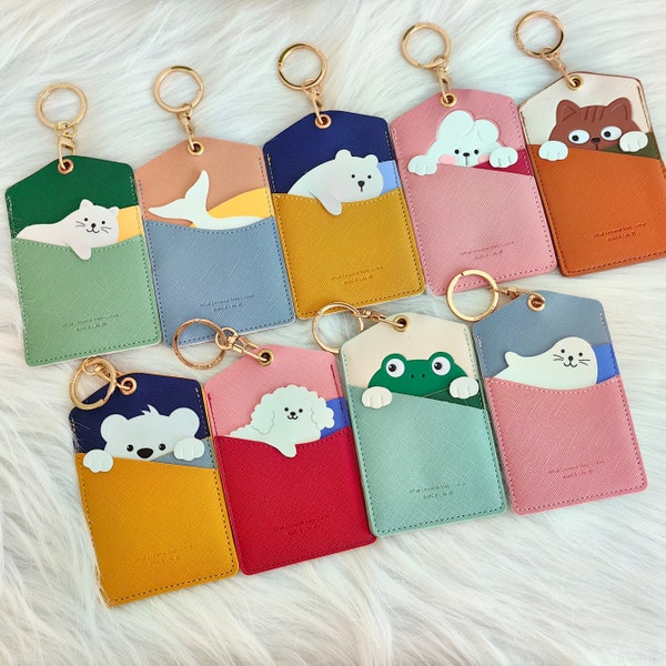 Keychain Wallet - Etsy