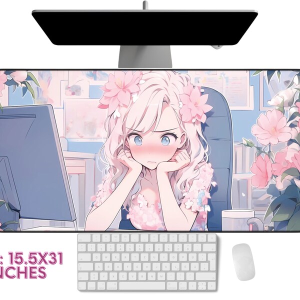 Kawaii Desk Mat - Etsy