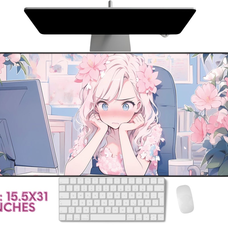 Kawaii Desk Mat - Etsy