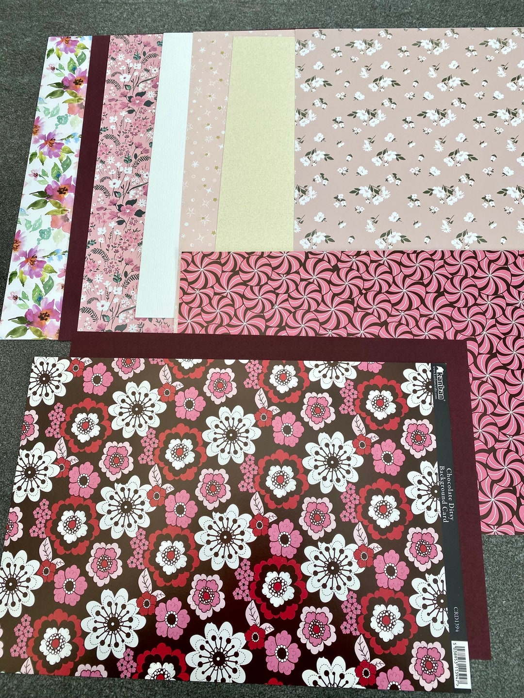10 Sheets DIN A4 Scrapbooking Paper Card Design Craft Paper - Etsy