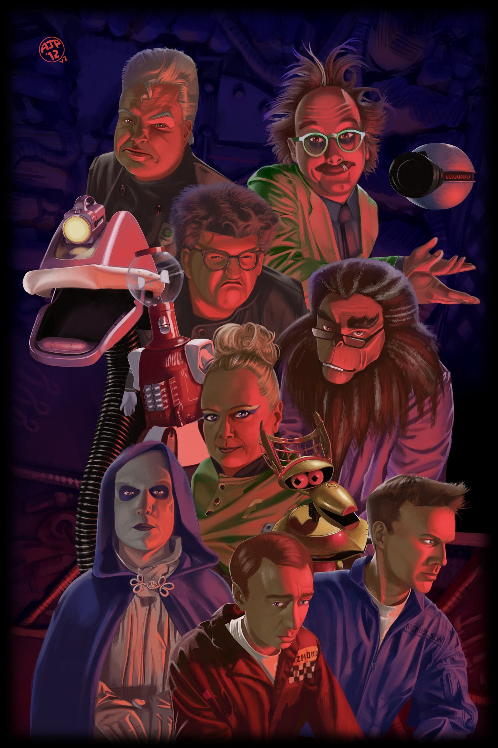 Space Oddities MST3K Poster - Etsy