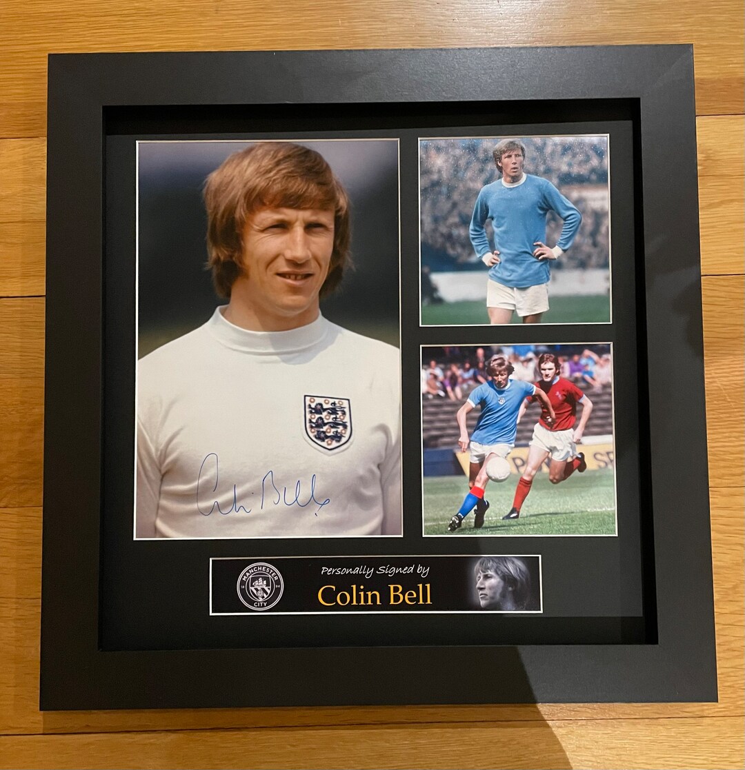 Framed Colin Bell Signed Montage With Original Signature & COA - Etsy
