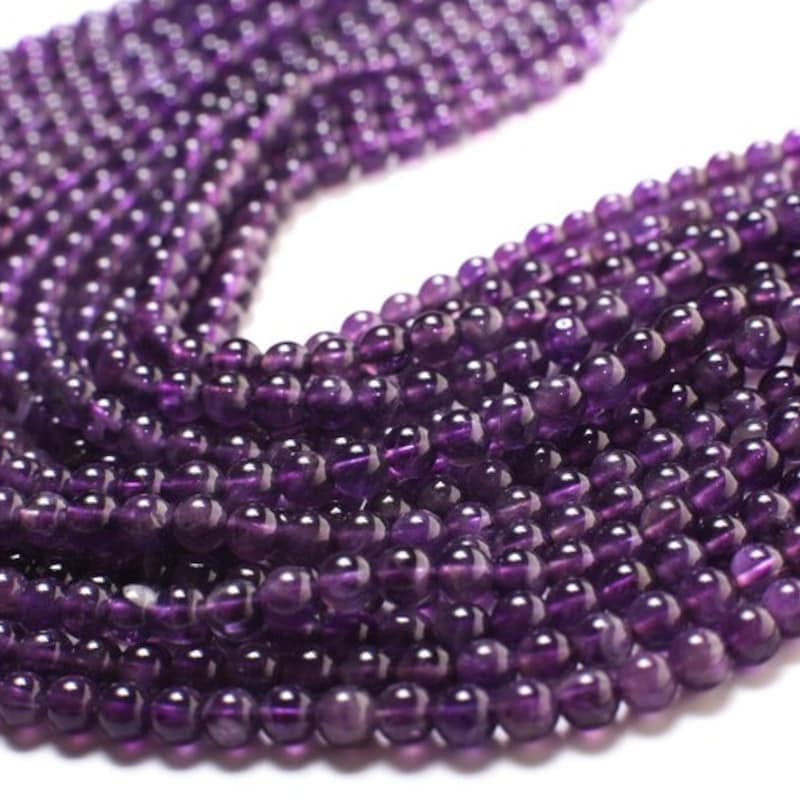 Smooth Amethyst - Etsy