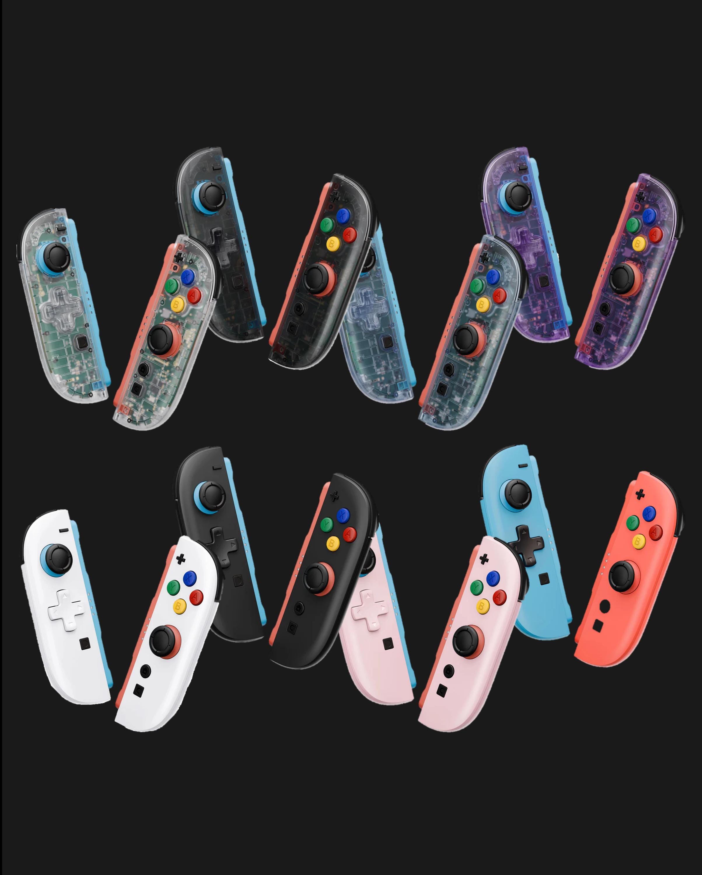Custom Nintendo Switch 2 Shell Swap - Clear, Dpad - Backplate, Joycons ...