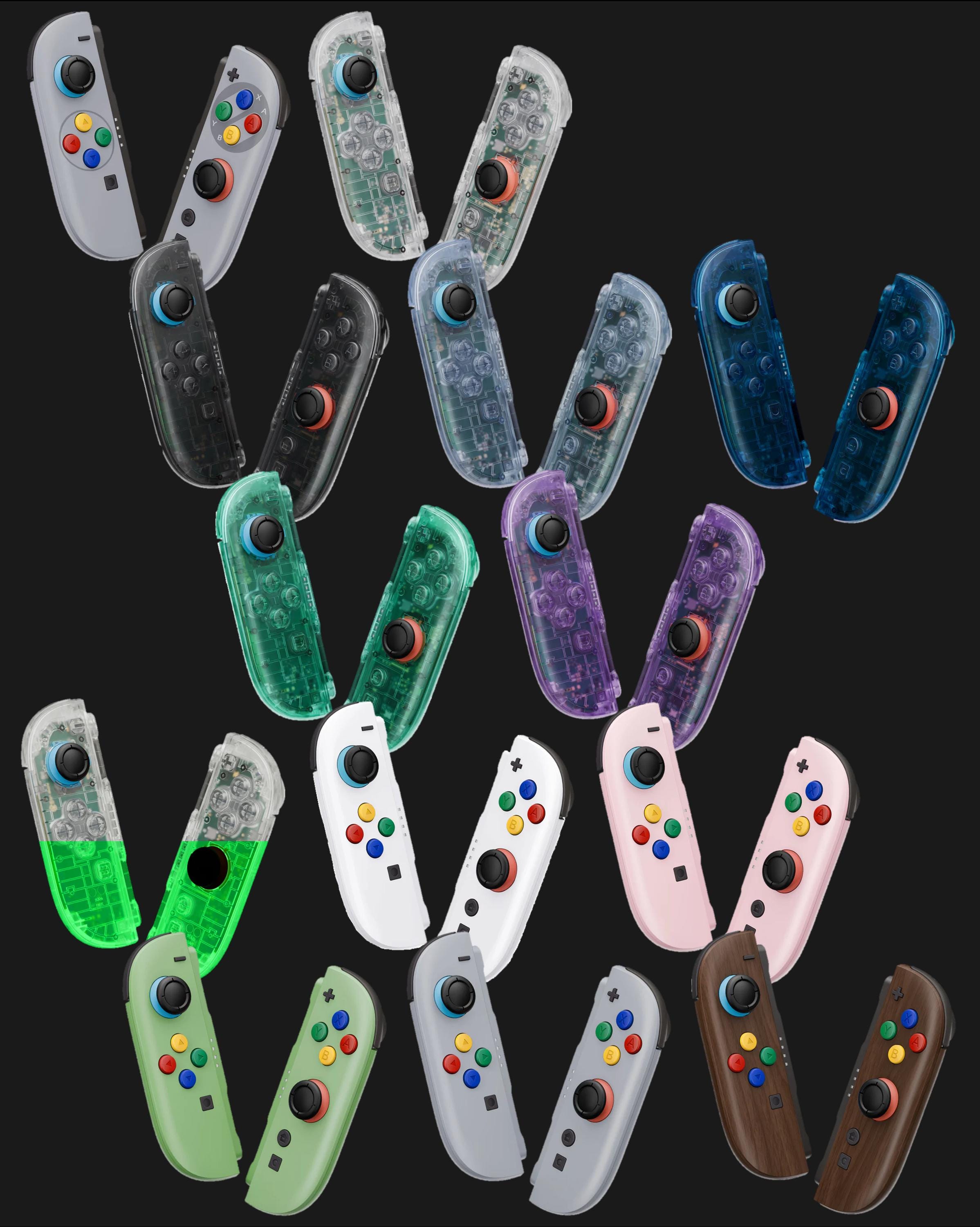 Custom Nintendo Switch 2 Shell Swap - Clear, Dpad - Backplate, Joycons ...