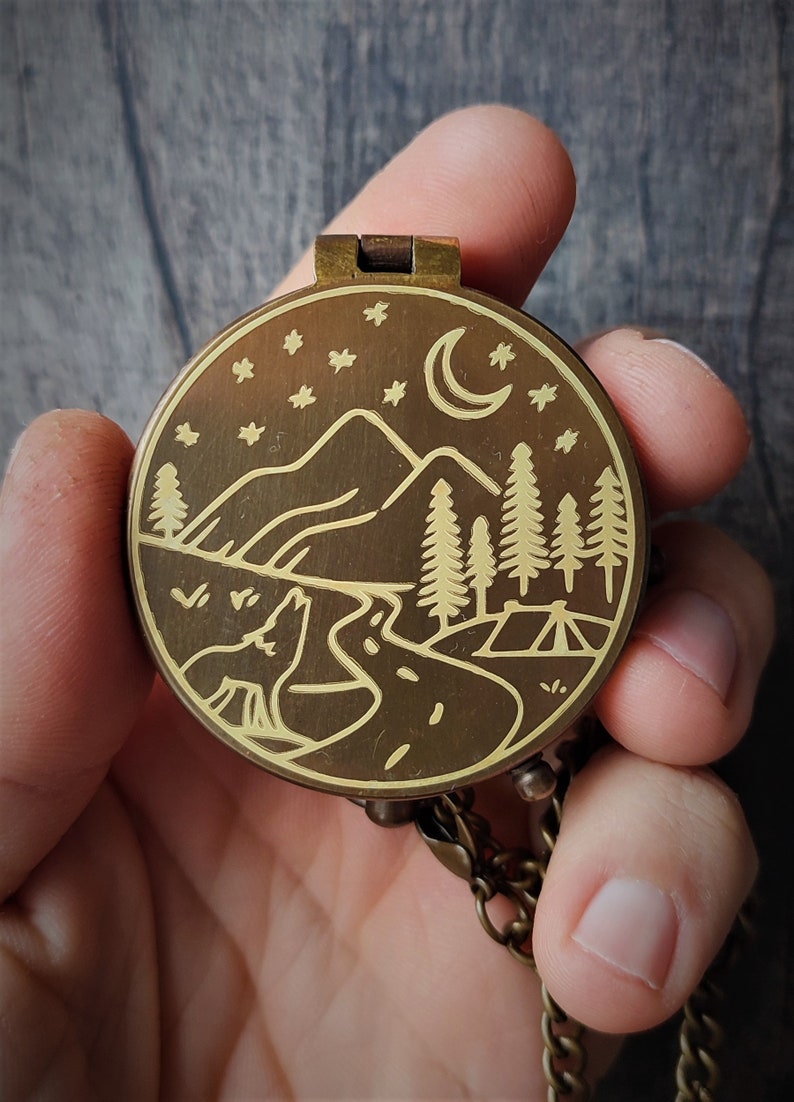 Engraved Compass Father's Day Gift Gift for Dad - Etsy