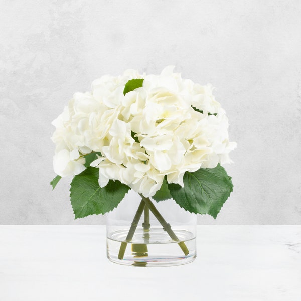 White Hydrangea - Etsy