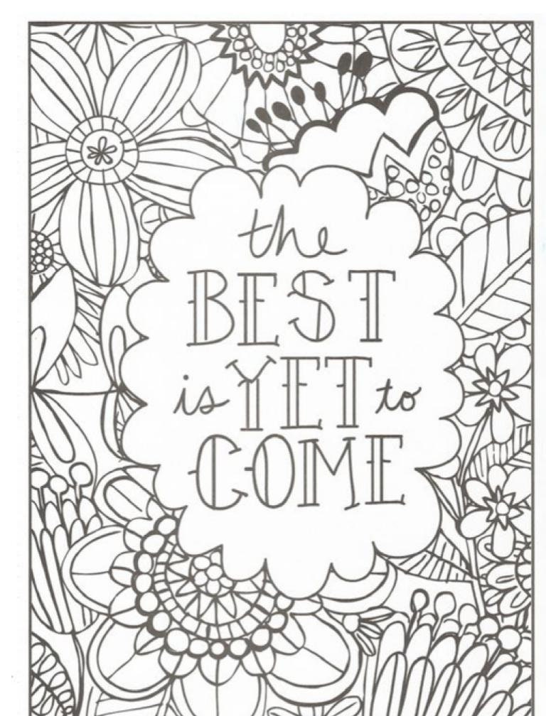 Inspirational Coloring Pages - Etsy
