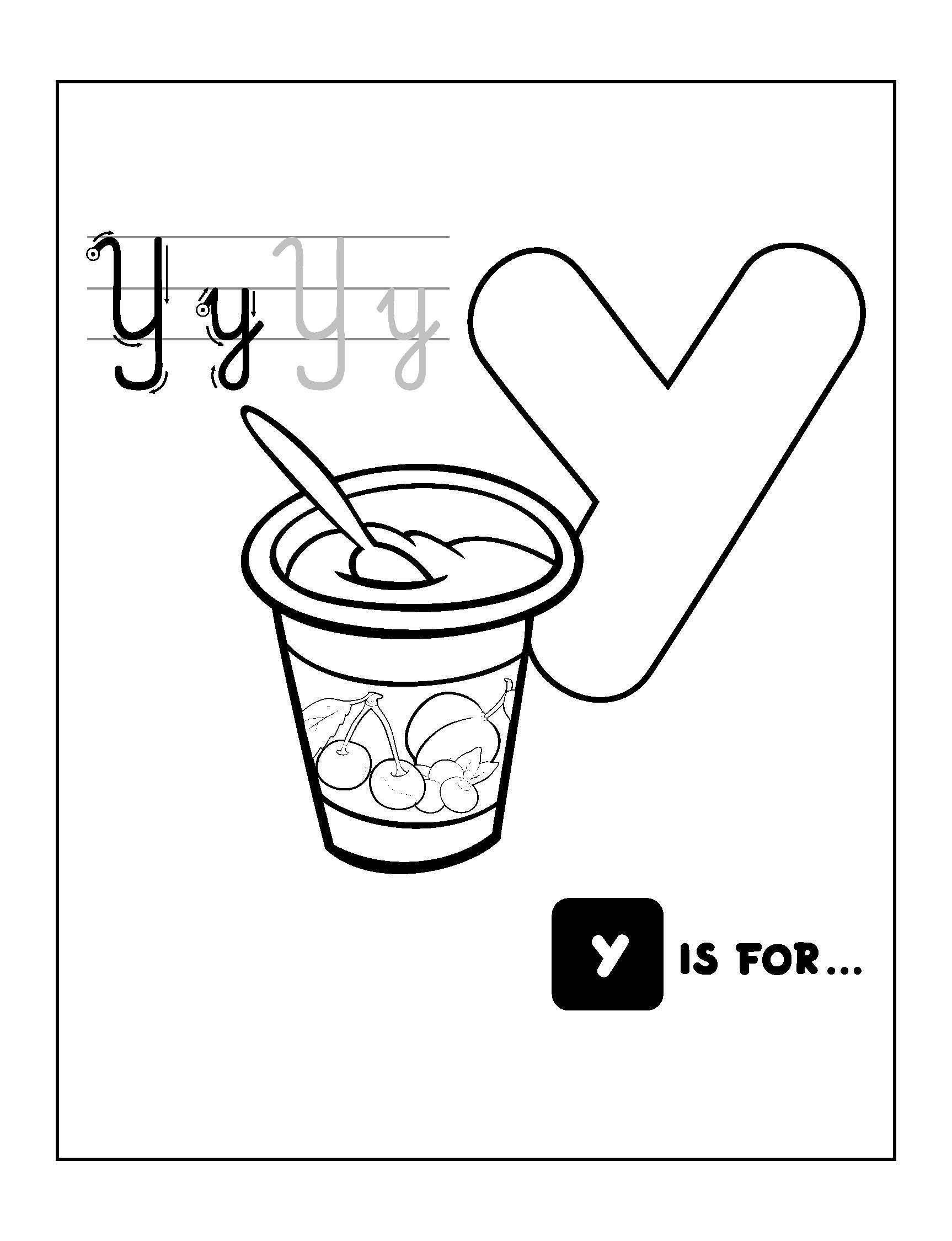 Alphabet Coloring Sheets - Etsy