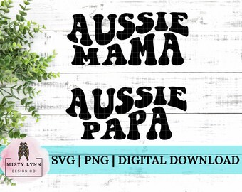Aussie Mama SVG - Etsy