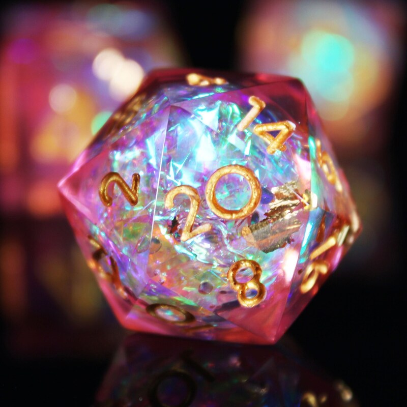 Pink Dice - Etsy