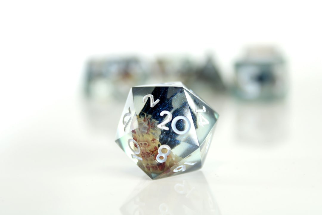 Crow's Omen Polyhedral Sharp Edge Dice Set - Etsy