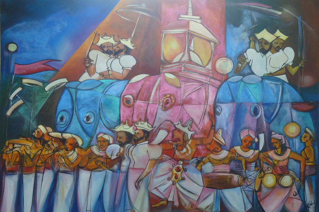Sri Lankan Perahera 3 Poster - Etsy