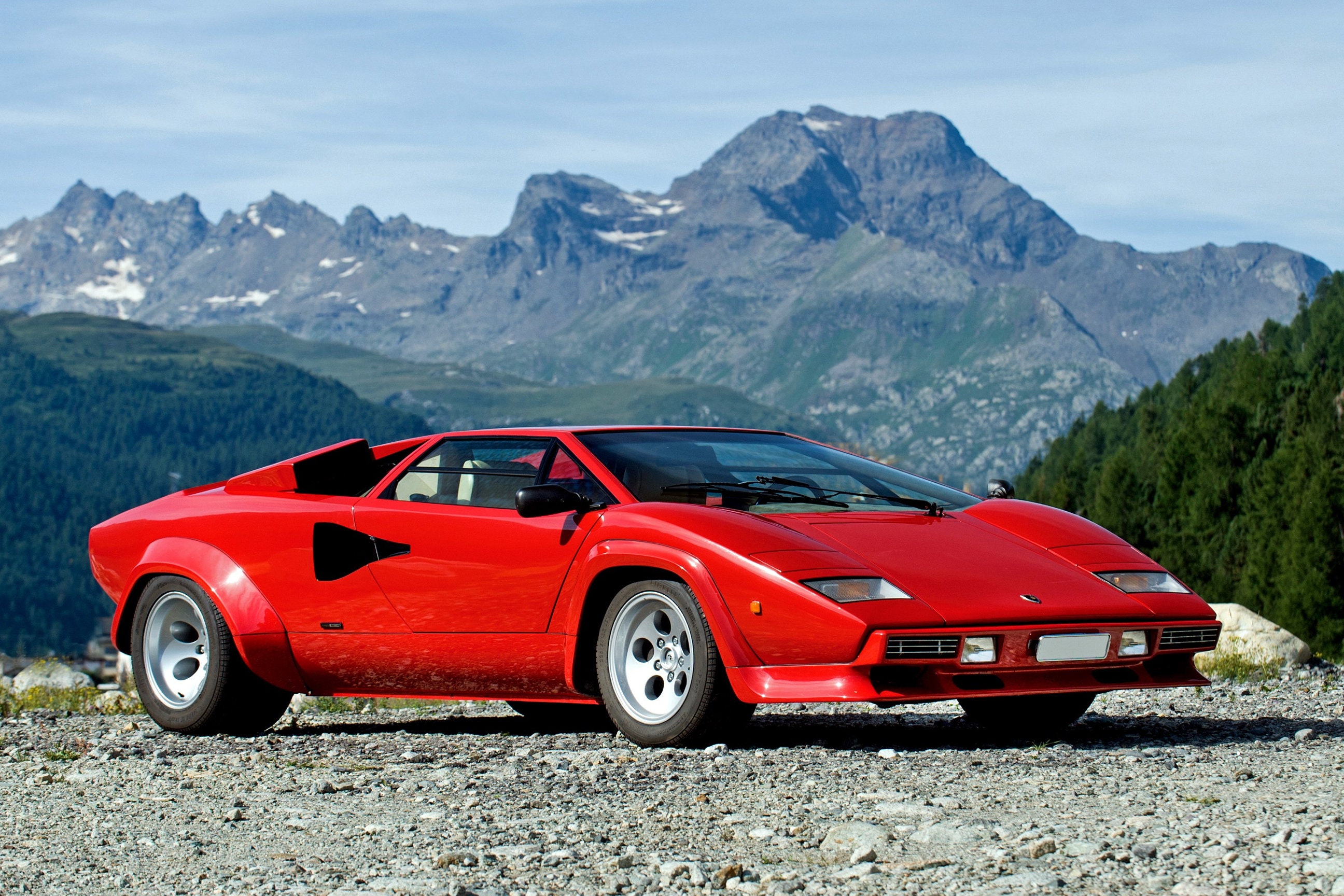 Lamborghini Countach Red