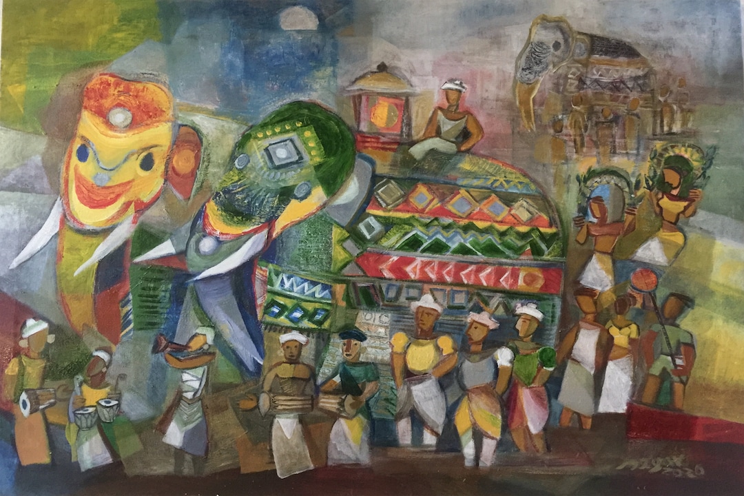 Sri Lankan Perahera 4 Poster - Etsy