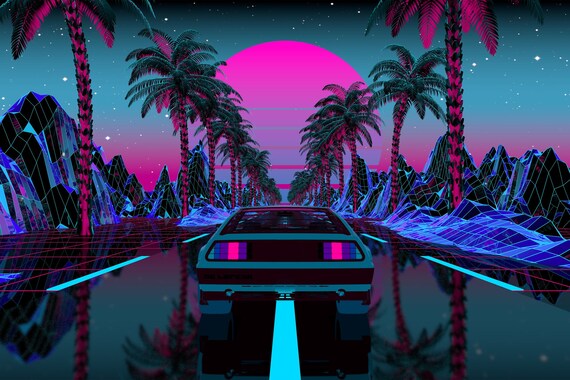 80s Retro Funk Poster 24 X 36 Inch | Etsy