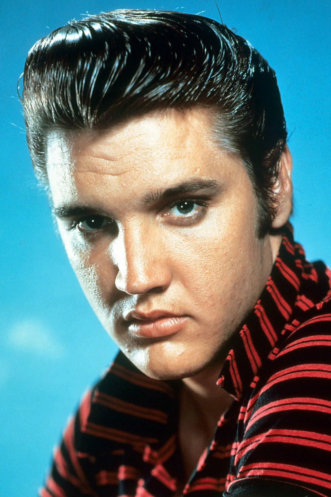Buy Elvis Presley, Red and Black Shirt, Famous Artist From 50s Poster ...