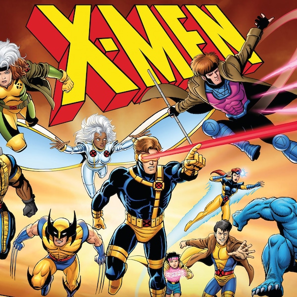 X Men Animated Series Poster - Etsy