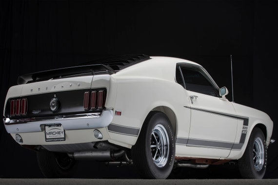 1969 Mustang Mach 1 White