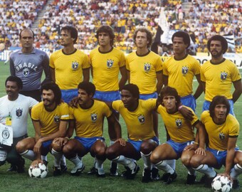 Brazil Team Poster - Etsy