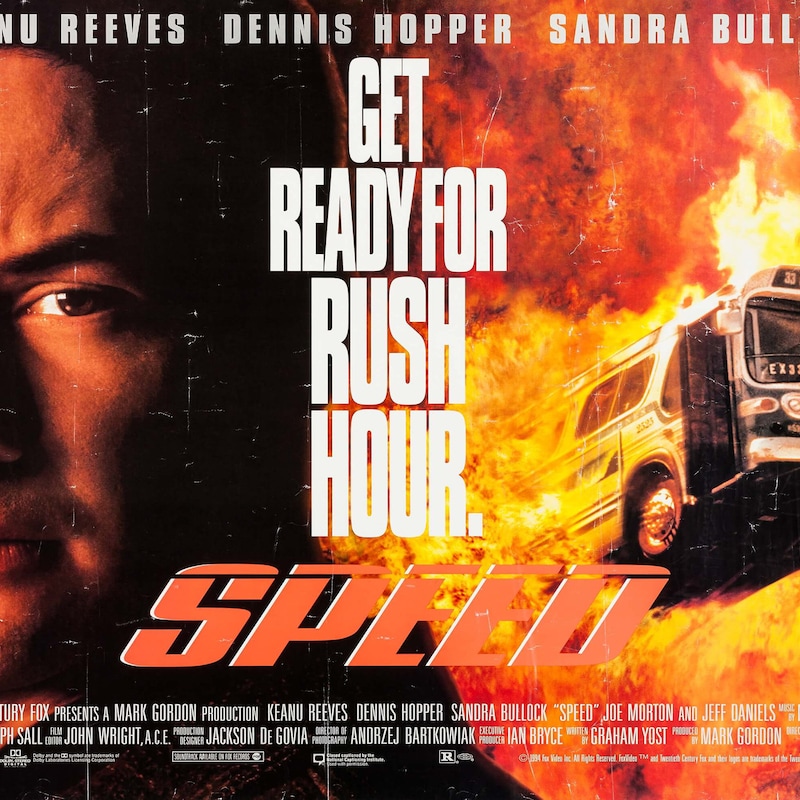 Speed Movie Poster - Etsy