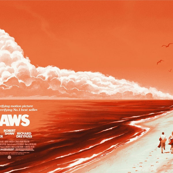 Jaws Poster - Etsy