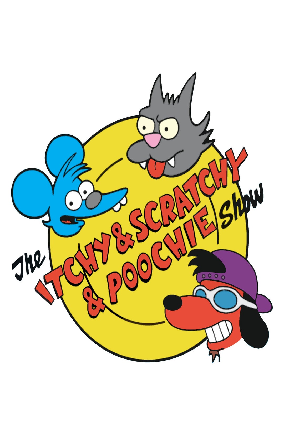 Itchy and Scratchy and Poochie Show Poster - Etsy