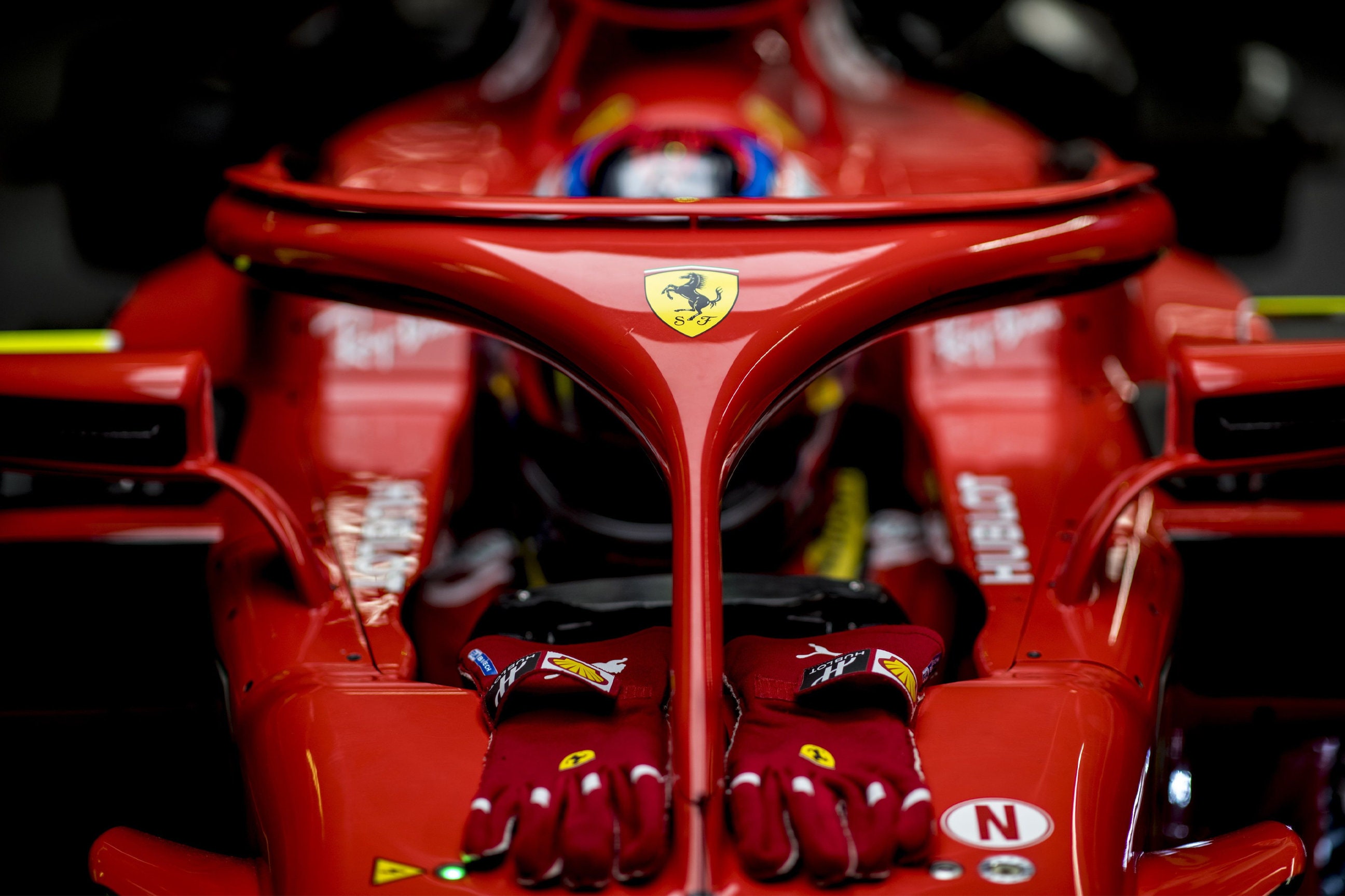 Red Ferrari, Gloves, Formula 1, F1 Racing, 4K Poster - Etsy