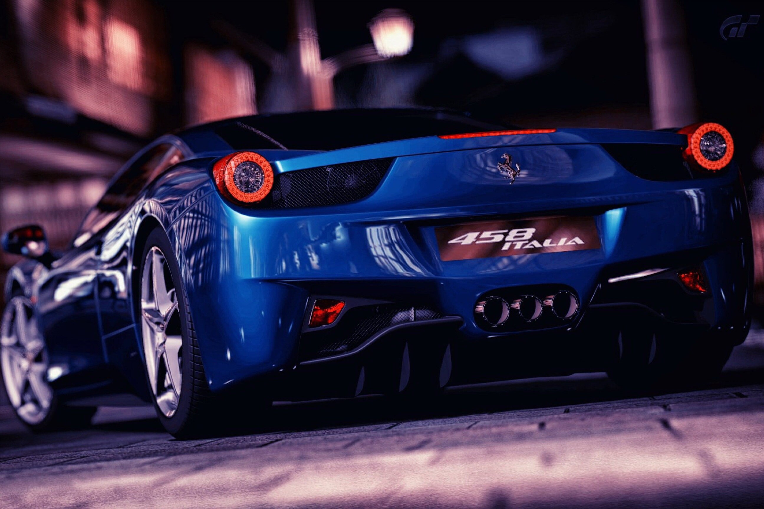 Blue Ferrari Wallpapers