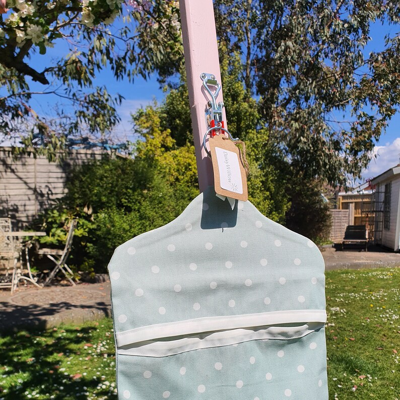 Washing Clothes Line Prop Pole in Cherry Blossom Pink | Wooden ...
