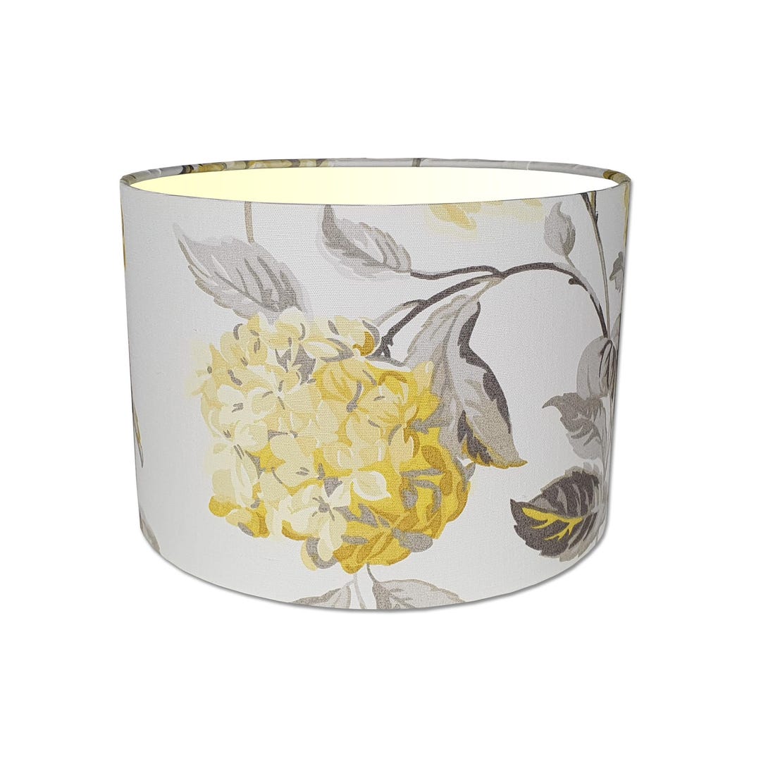 Lampshade in Laura Ashley Hydrangea Camomile Fabric Handmade Various ...