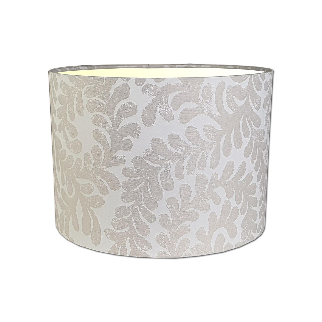 Lampshades in Laura Ashley Berkley Scroll Dove Grey Handmade FREE ...