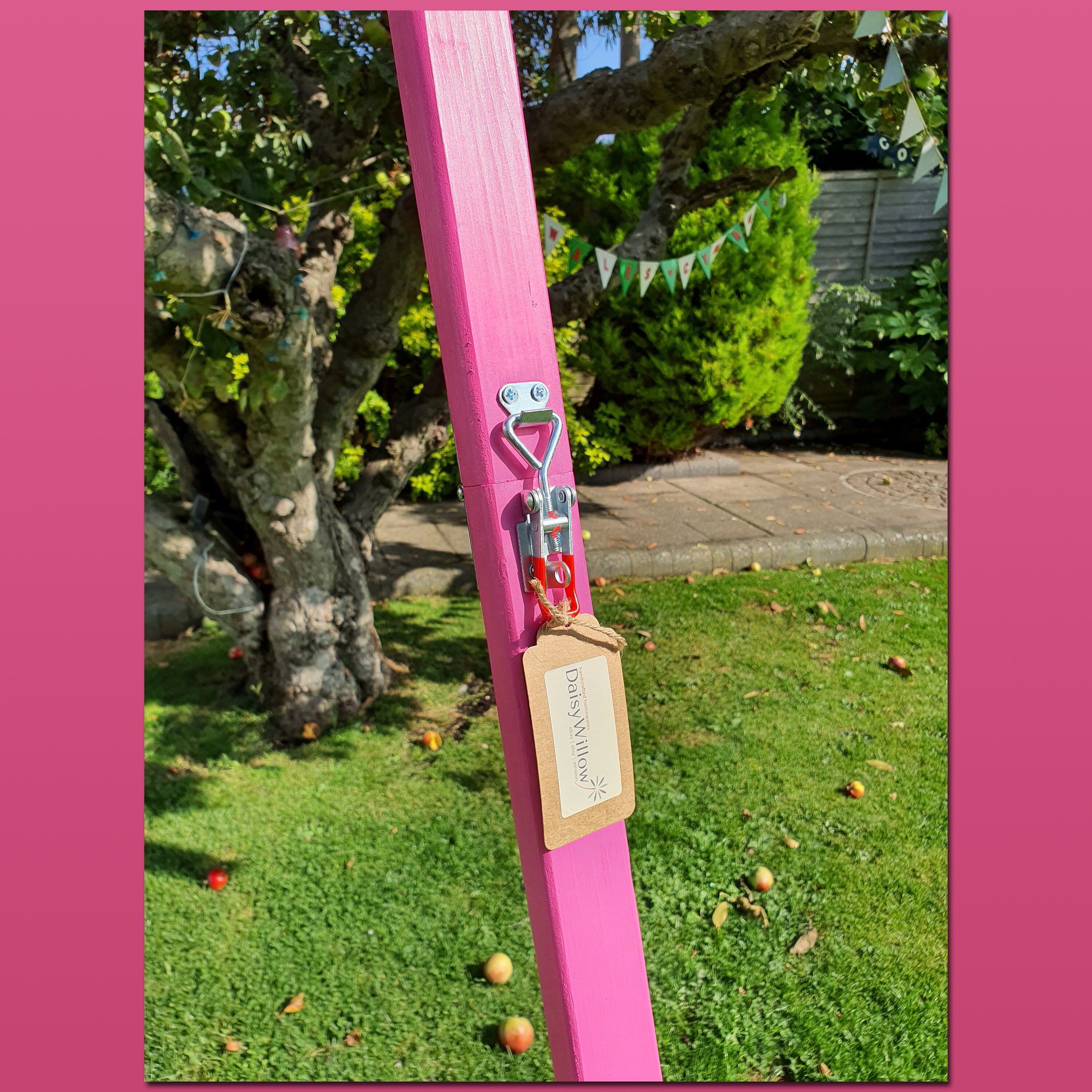 Washing Clothes Line Prop Pole Pink Jasmine Wooden - Etsy UK