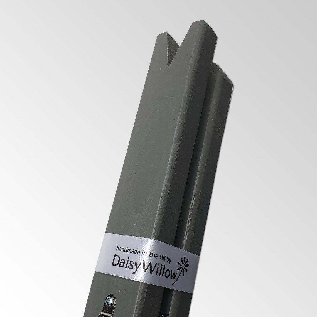 Washing Clothes Line Prop Pole Charcoal Grey Wooden - Etsy