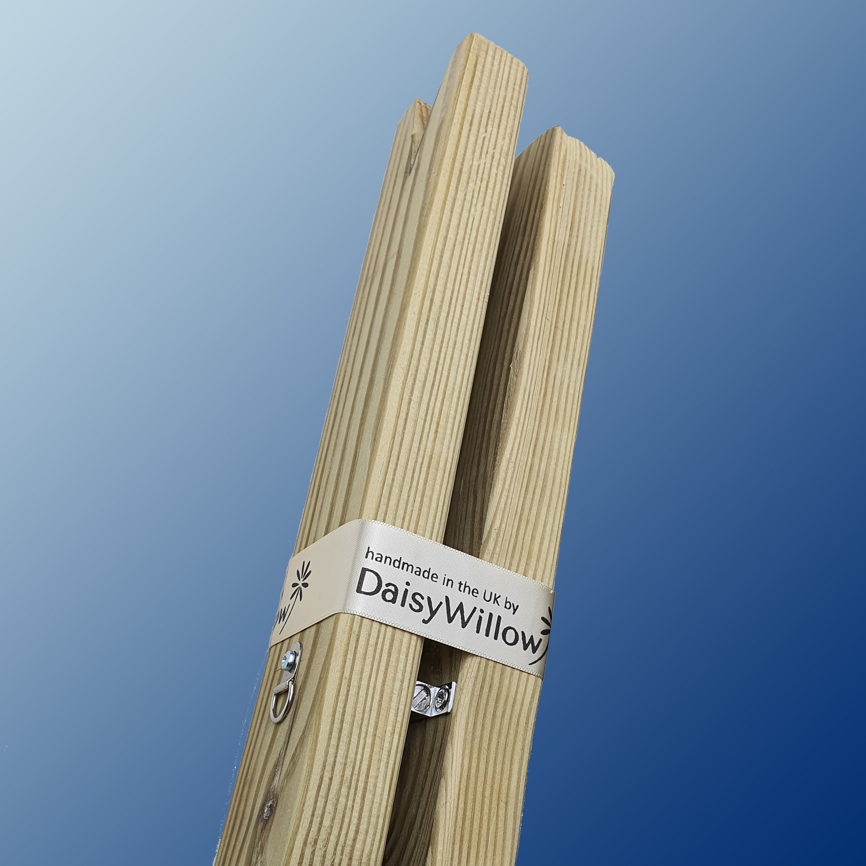 Wooden Washing Clothes Line Prop Pole Collapsible | Blue Collection - Etsy