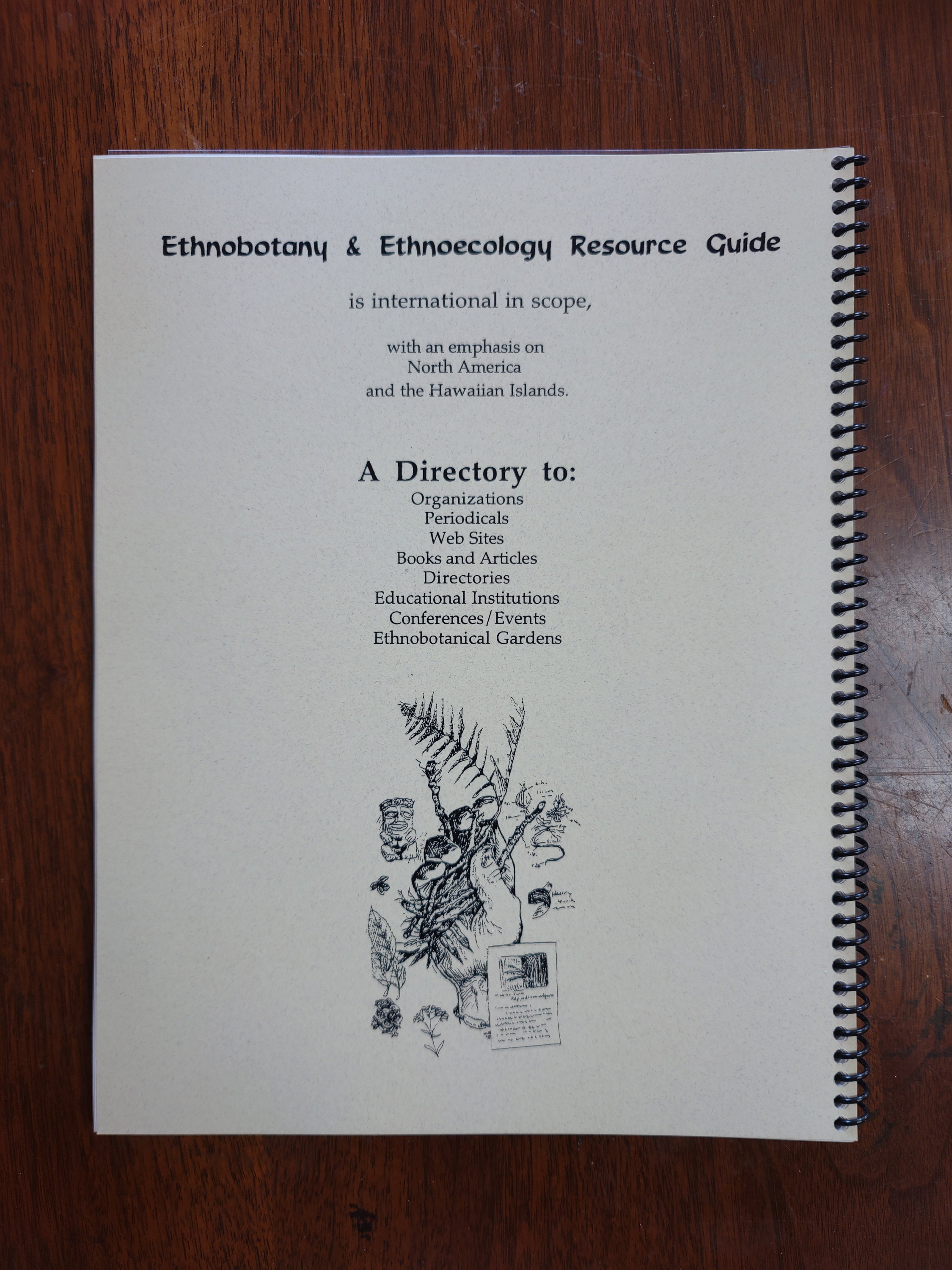 Ethnobotany & Ethnoecology Resource Guide Book NEW - Etsy