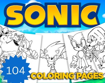 sonic the hedgehog boom coloring pages