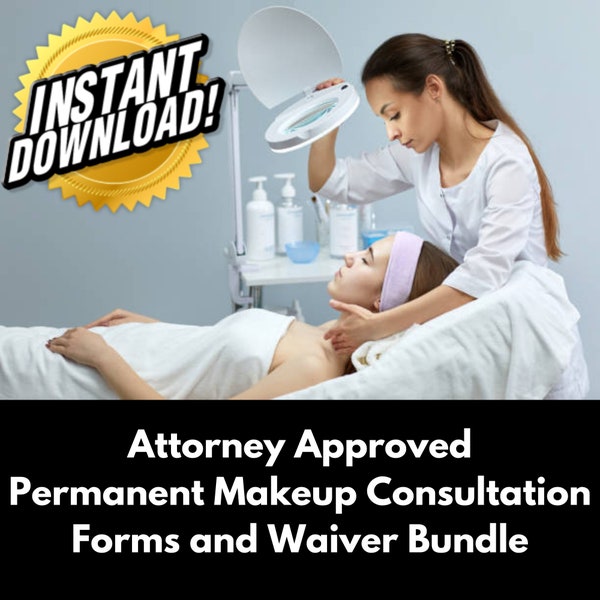 Lip Blush Consent Form Word - Etsy